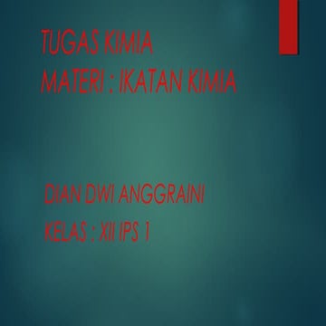 Tugas kimia | PPT