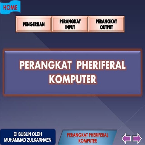 perangkat input output komputer | PPTX