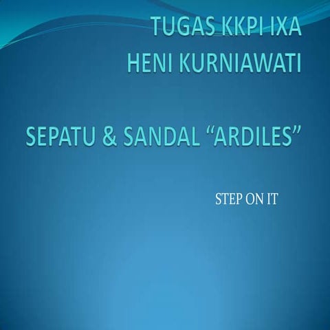 Tugas kkpi ixa | PPTX