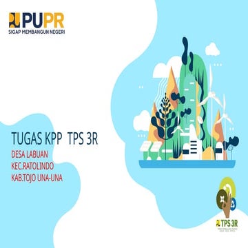 TPS 3R (Reduce, Reuse & Recycle) Berbasis Masyarakat | PDF