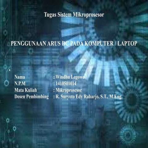 Tugas mikroprosesor | PPT
