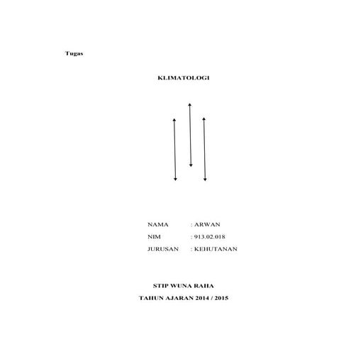 Tugas mk klimatologi | DOCX