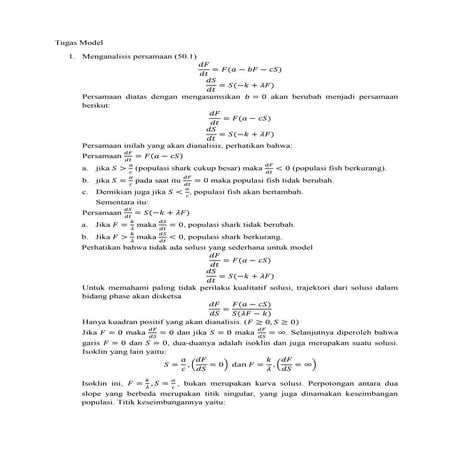 Tugas modelanalisis | DOCX