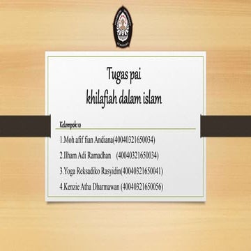 khilafiah dalam islam.pptx