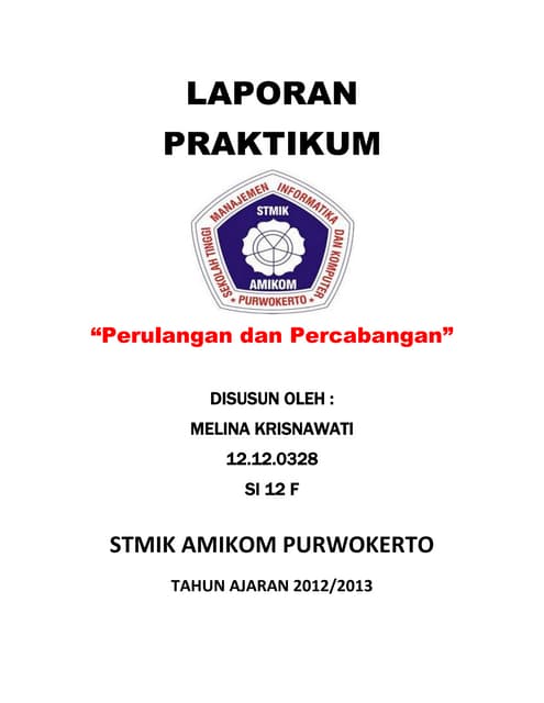 Materi Pemrograman Dasar - Struktur Kontrol Percabangan | PDF