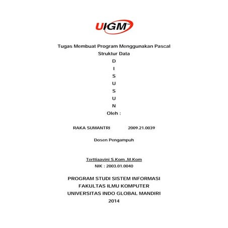 Tugas pascal raka | PDF