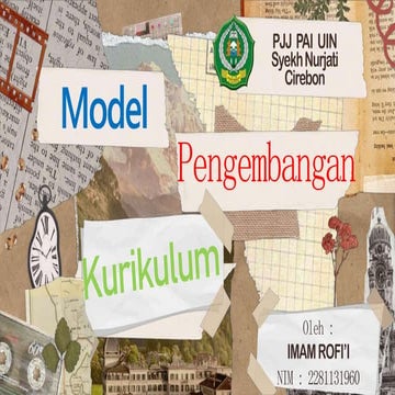 MODEL-MODEL KURIKULUM | PPTX