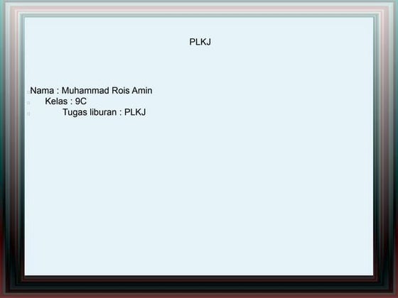 Latihan ukk plkj kelas 8 | PDF