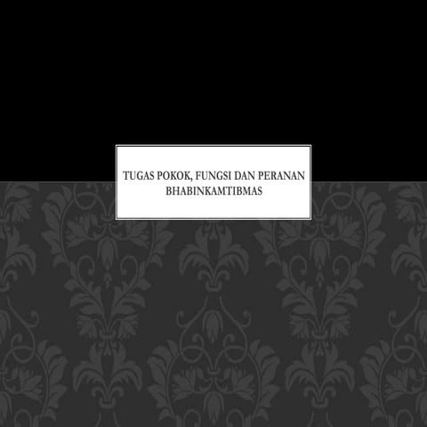 Bhabinkamtibmas Pptx