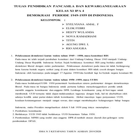 Tugas ppkn | PDF