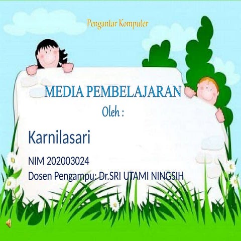 TUGAS PPT MEDIA PEMBELAJARAN _KAJIAN KURIKULUM.pptx