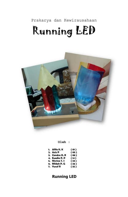 Tugas Proyek PKW SMA Kls 10 Running LED | PDF | Free Download Tugas Proyek PKW SMA Kls 10 Running LED | PDF | Free Download