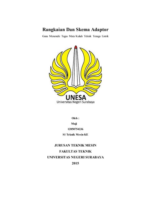 Litar bekalan kuasa | PDF