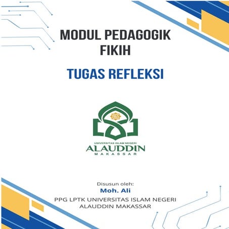 TUGAS REFLEKSI MODUL PEDAGOGIK FIKIH PPG | PDF