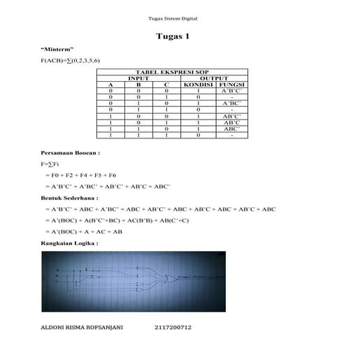 Cara Menghitung Minterm Pdf