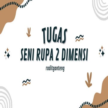 SENI RUPA UNIT 2 MENGGAMBAR PRINSIP RITME DAN POLA DALAM KARYA SENI ...