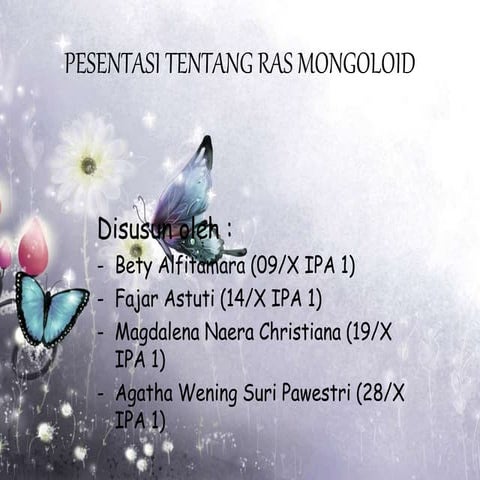 RAS MONGOLOID (AGAIN) | PPTX