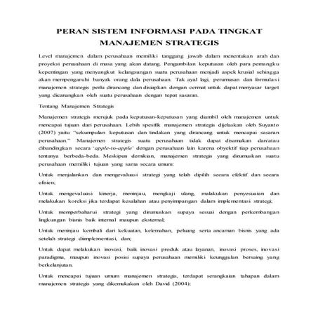 Tugas sim 2, lina putri yani, yananto mihadi putra. se, msi, pengantar sistem informasi, 2018 | PDF