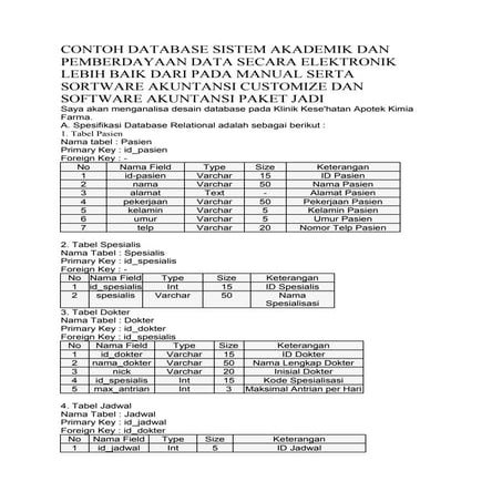 basis data kelas 11 smk mata plajaran informatika | PDF