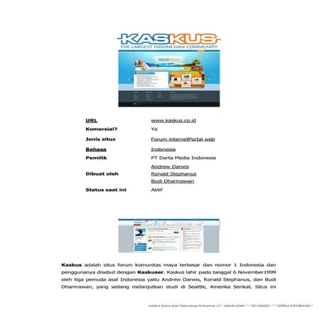 Tugas sim e-commerce_kaskus | PDF