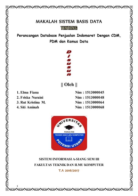 Modul Contoh Diagram UML Parkir | PDF
