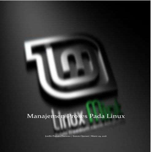 Manajemen proses | PPTX