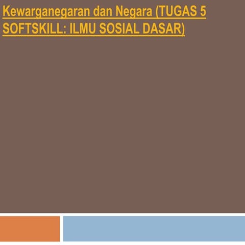 Tugas soft skill bab 4 | PPT