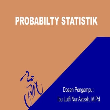 STATISTIK PPT lanjutan untuk universitas | PPT