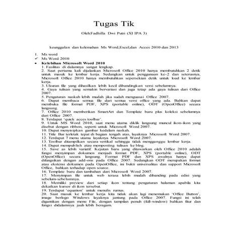 Tugas tik | PDF