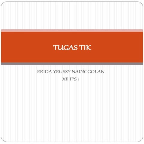 Tugas tik | PPTX