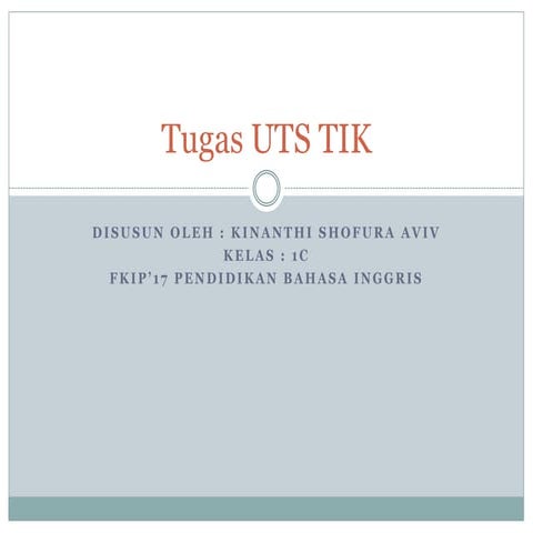 Tugas uts tik | PPT