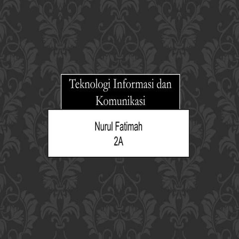 Tugas uts tik | PPTX