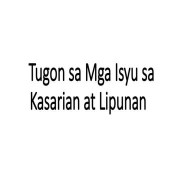 tugon sa mga isyu sa kasarian at lipunan.pptx