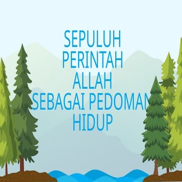 Tuhan Sang Pencipta Alam Semesta Materi Presentasi Pendidikan Agama ...