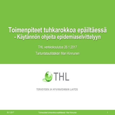 Tuhkarokko ja mpr-rokotukset 2017 | PDF