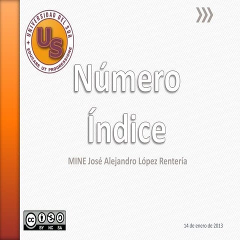 Número Índice | PPTX
