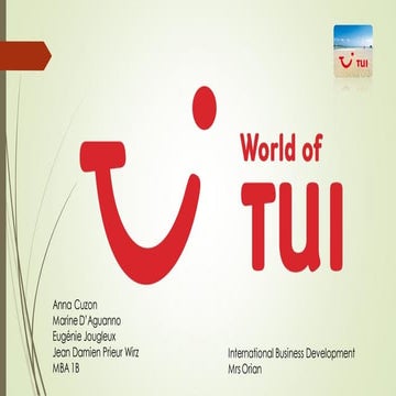 Tui 1 def | PPT