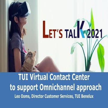 TUI: het meest virtuele contact center van Nederland - Winkels, contact ...