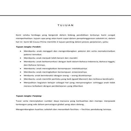 Tujuan | DOCX