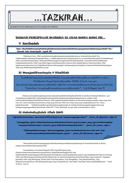 Al quran penjana wasatiah ummah | PDF