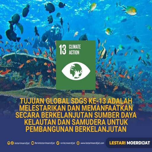 Tujuan Global SDGS Ke-13 | PDF