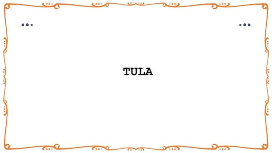 Kahulugan at mga katangian ng isang tula | PPTX