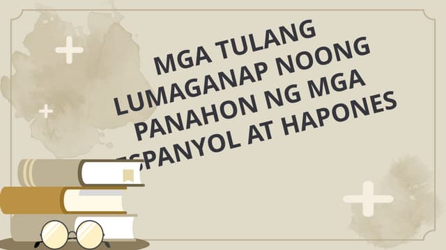 panitikan sa panahon ng espanyol | PPTX