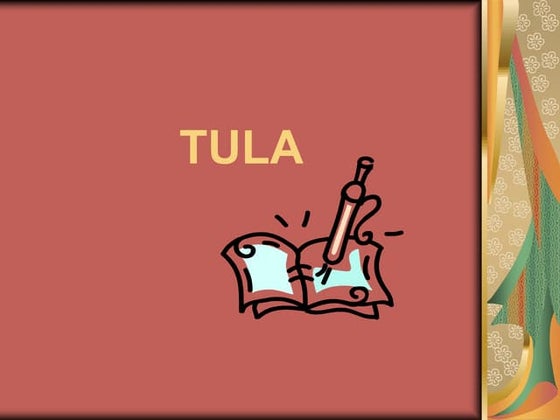 Tula/ Poem | PPTX