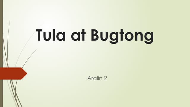 Ang-Estruktura-ng-Tula at ang mga anyo nito | PPTX