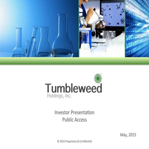 Tumbleweed investor deck_may_2015_ir (public) | PDF