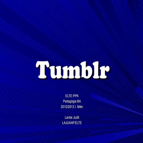 Tumblr | PPT