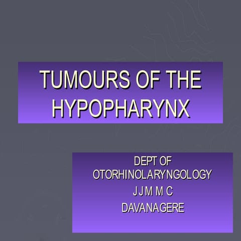 Hypopharynx anatomy | PPTX