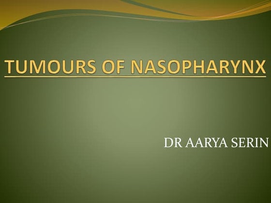 Juvenile Nasopharyngeal Angiofibroma.pptx