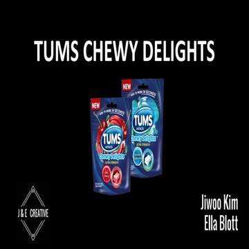 J&E Creative for Tums Chewy Delights | PPT